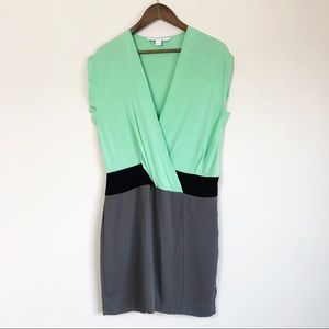 Diane von Furstenberg Dresses | Dvf Red Cheetah Floral Wrap Dress 4 ...